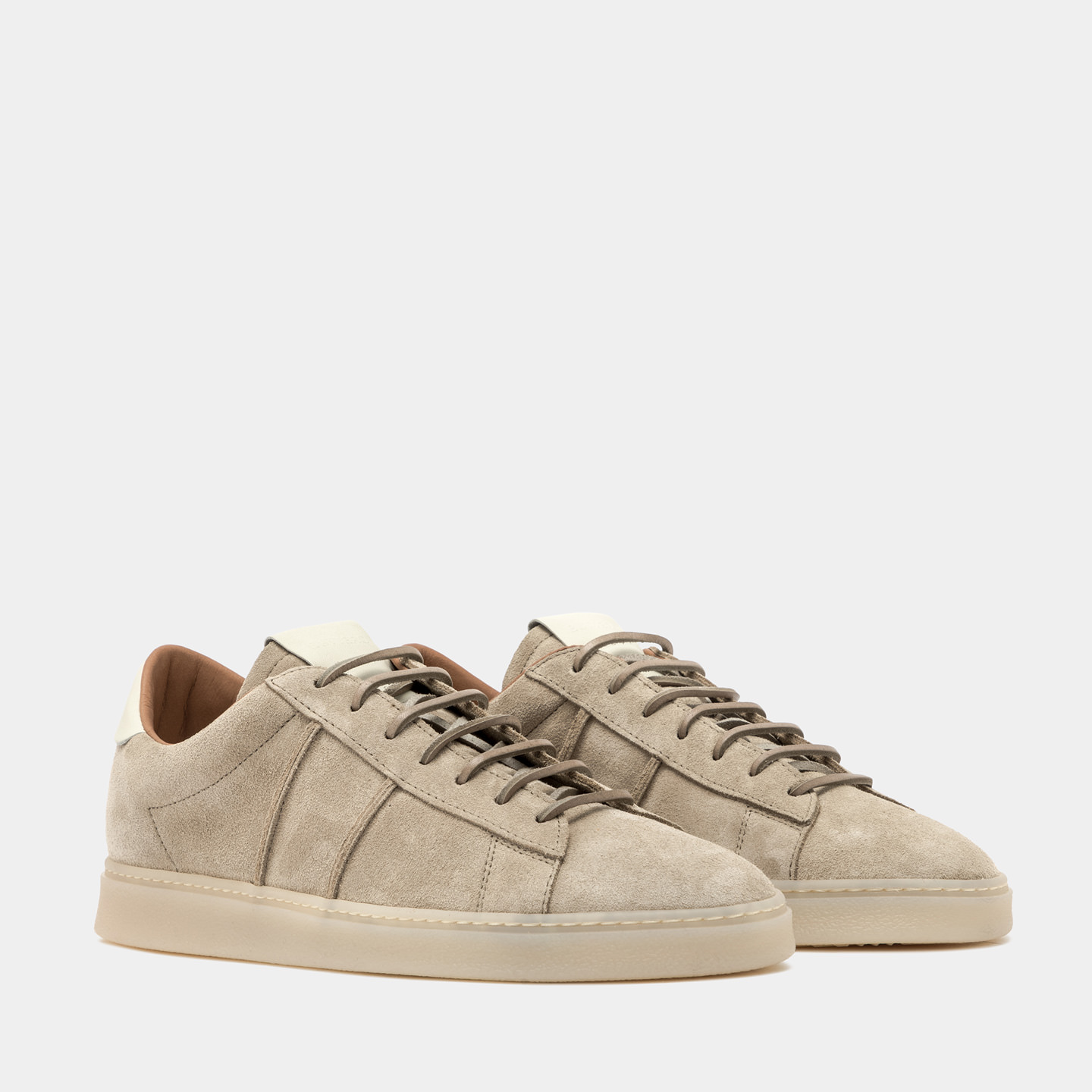 BUTTERO SNEAKERS BURRO IN SUEDE BEIGE B11740GORH-UG1/119-TAUPE