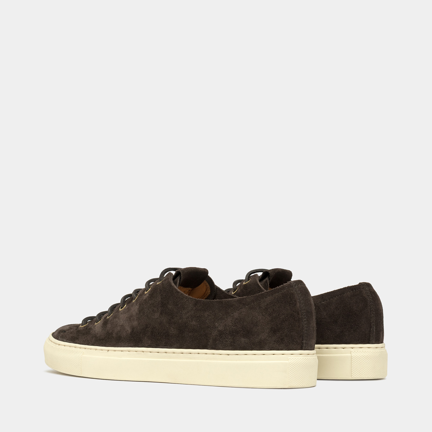 BUTTERO TANINO SNEAKERS IN MOKA SUEDE B11600GORH-UG1/07-MOKA